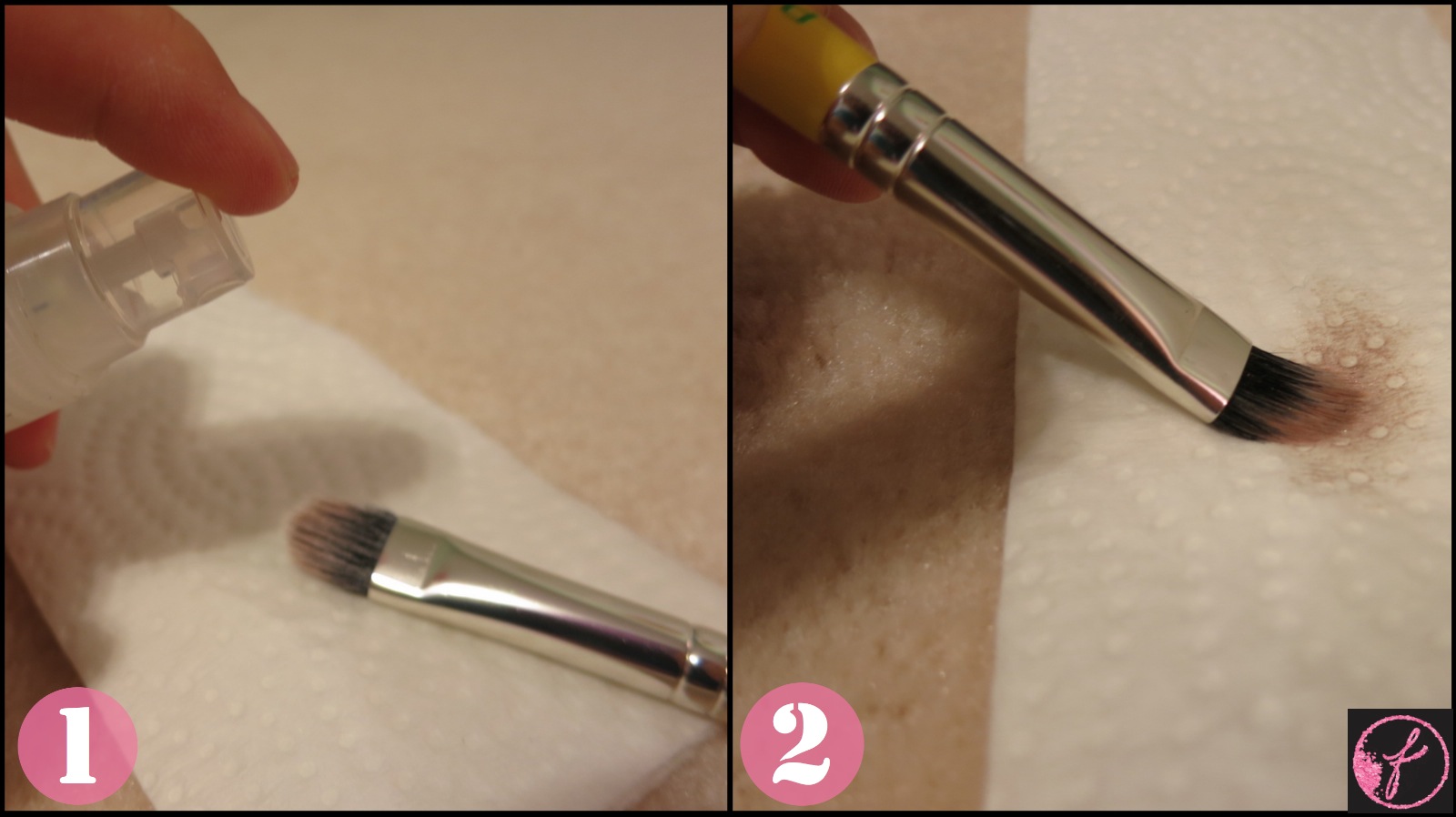 HOW TO: Clean Makeup Brushes | Fiona Man | Toronto and GTA Makeup Artist